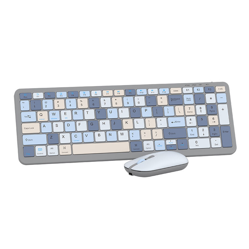 Wireless Rechargeable Keyboard And Mouse 2.4g Keyboard And Adjustable ...