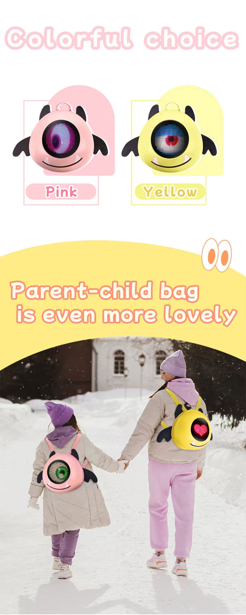 Factory Direct High Quality China Wholesale Waterproof Children Kids Led Backpack With Led ...