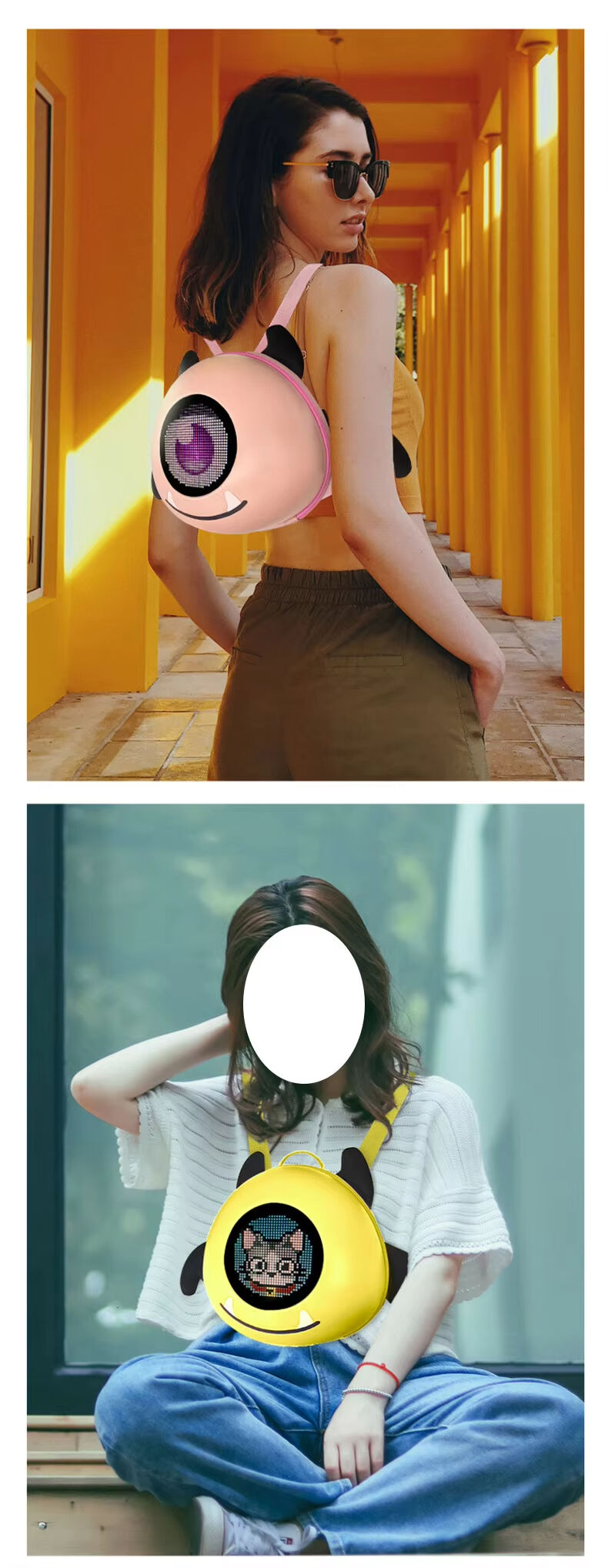 Factory Direct High Quality China Wholesale Waterproof Children Kids Led Backpack With Led ...