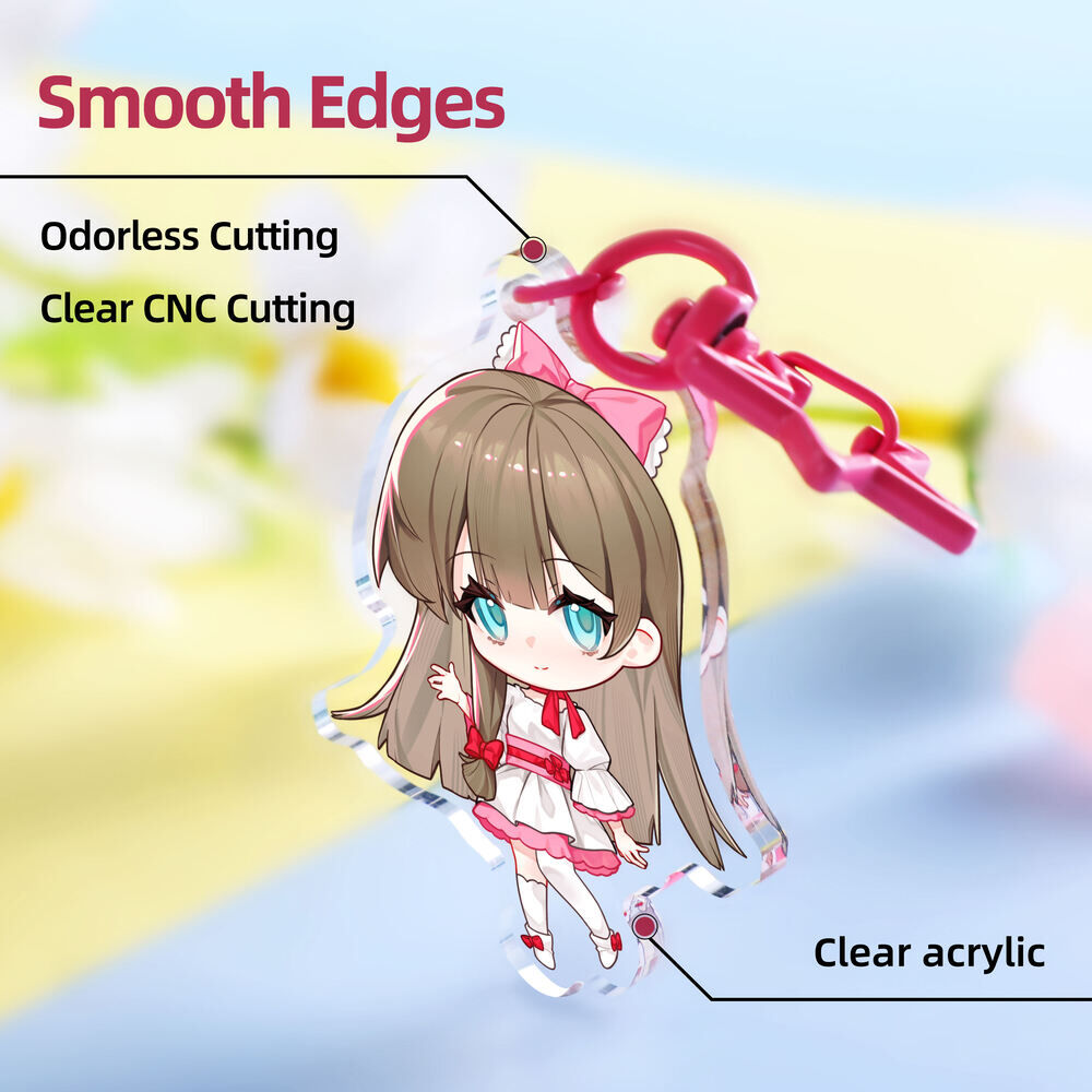 Buy China Wholesale Promotional Cute Anime Acrylic Keychain Cute Key ...