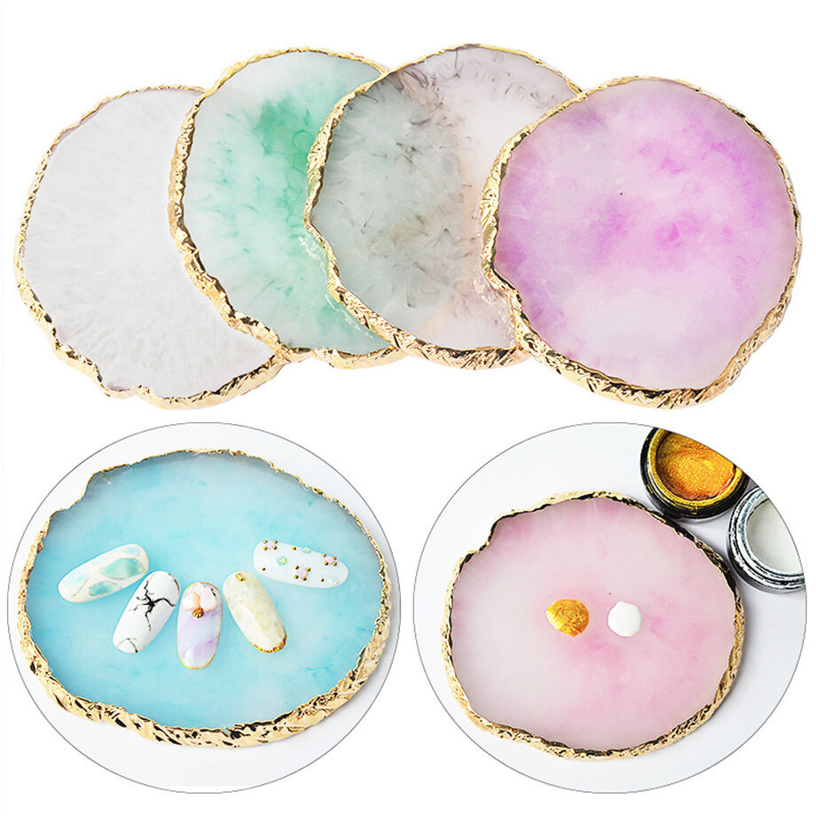 Resin Polyphenol Color Nail Art Painting Gel Palette Diy Manicure ...