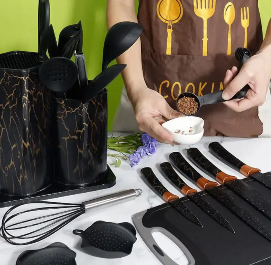Home Kitchen Gadget Accessories Heat Resistant Serving Utensil Cookware ...