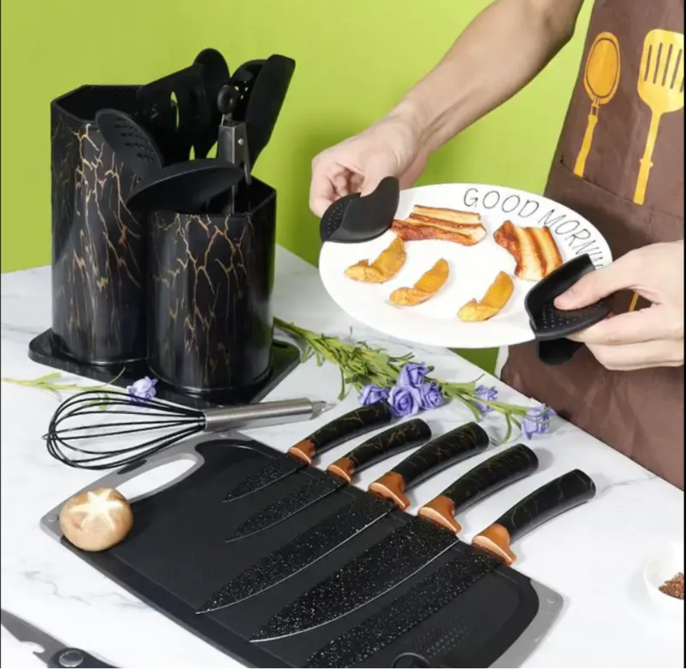 Home Kitchen Gadget Accessories Heat Resistant Serving Utensil Cookware ...