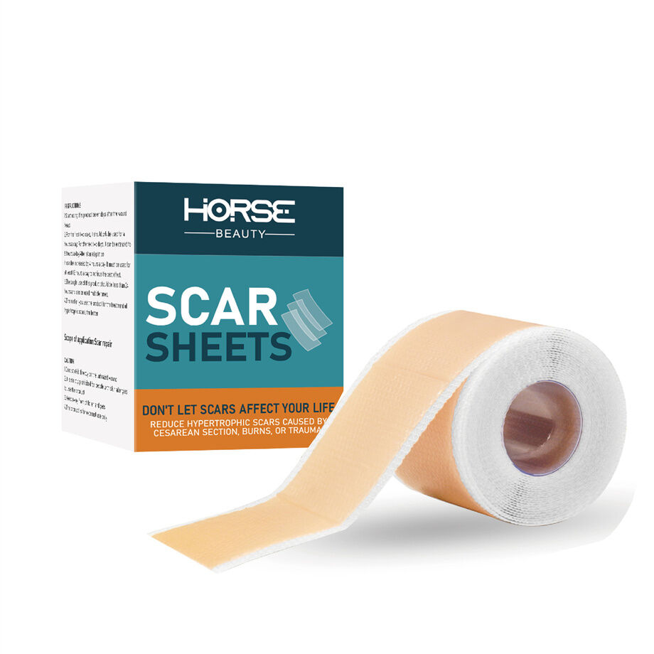 Private Label Horse 3 Meter Silicone Scar Remover Roll Skin Care Acne ...
