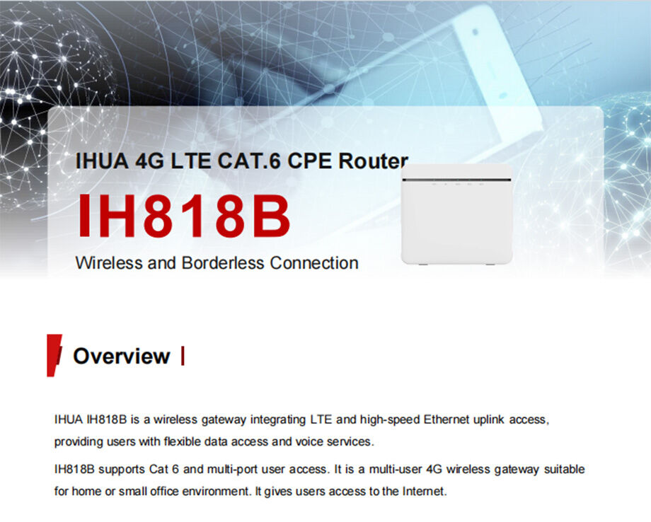 4g Lte Dl300mbps Cat.6 Cpe Router Dual-band Battery Router For Indoor ...
