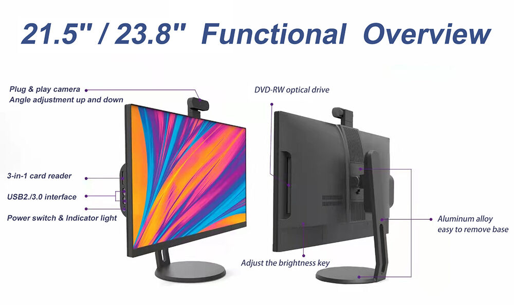Factory Direct High Quality China Wholesale 27 Inch Desktop Monoblock ...