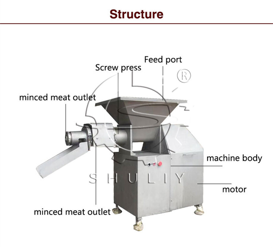 Commercial Chicken Bone And Meat Separator Bone Crusher Machine - China ...