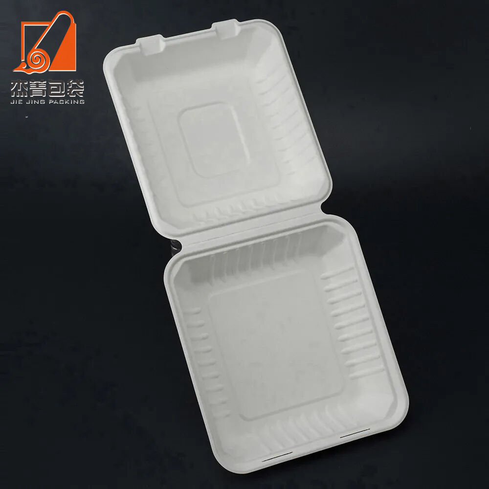 8 Inch White Bagasse Bowl Food Compostable Disposable Heavy Duty ...