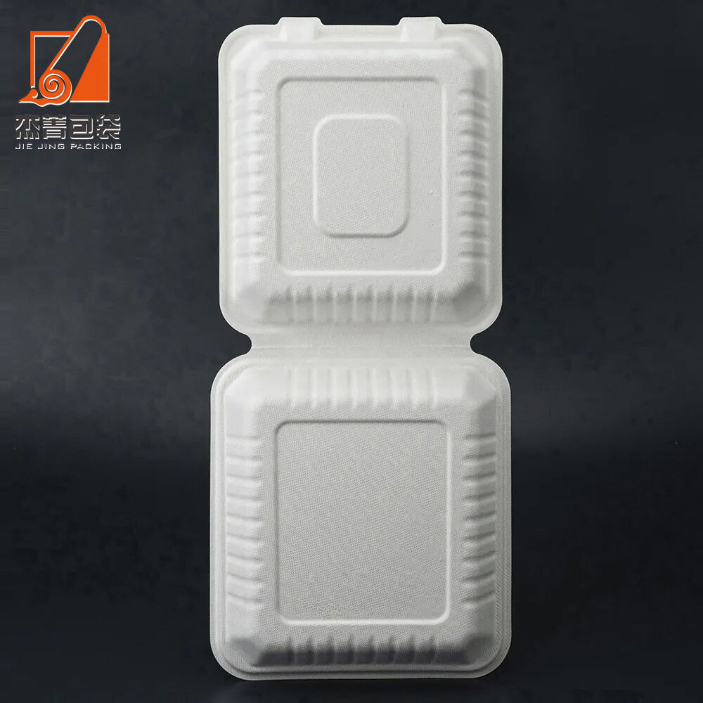 8 Inch White Bagasse Bowl Food Compostable Disposable Heavy Duty ...