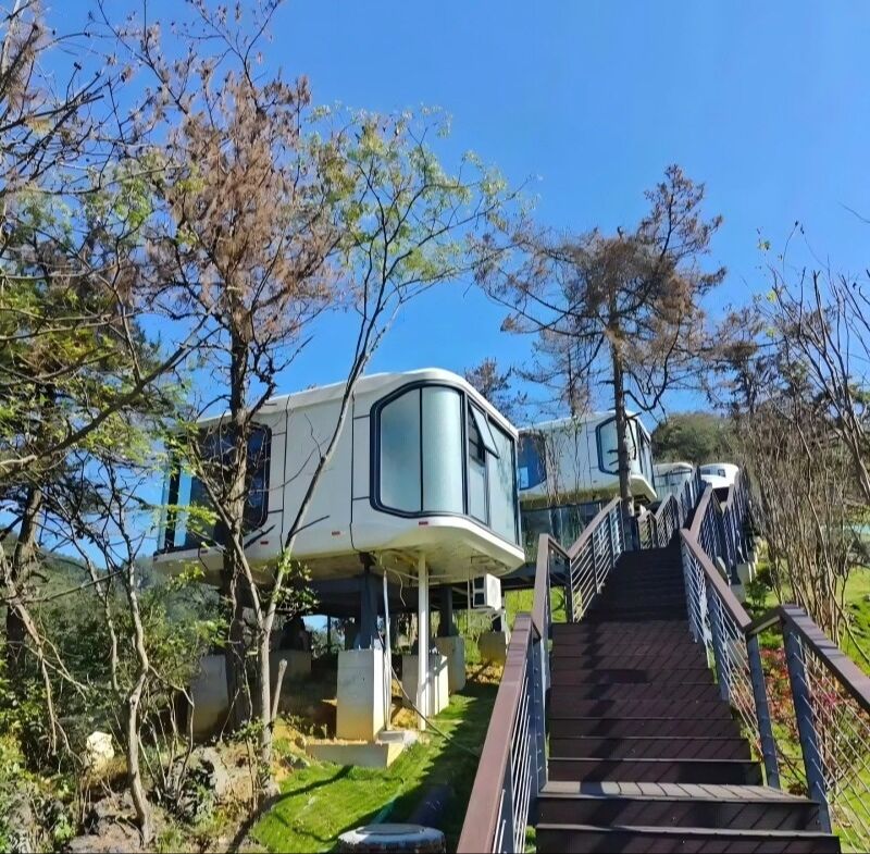 Modern Outdoor Portable Apple Mobile Portable Space Capsule House ...