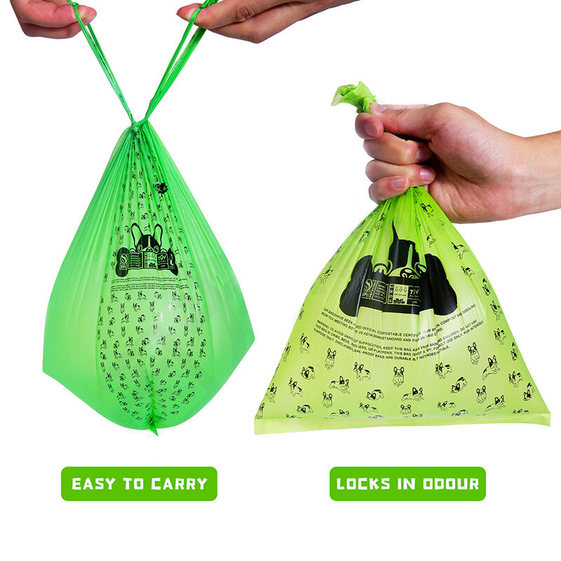 Custom Corn Starch Compostable Large Biodegradable Portable Pet Dog ...