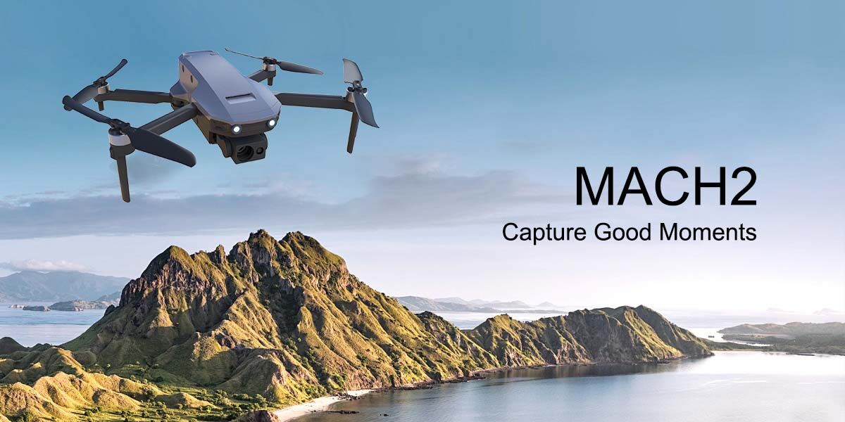 2025 Mach2 Enterprise Uav: 4k Dual Camera & Ai-powered Collision ...