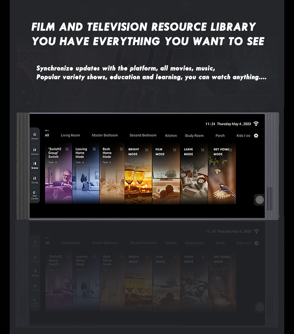 Uemon Smart Home 12.3 Inch Control Panel Smart Background Music System ...