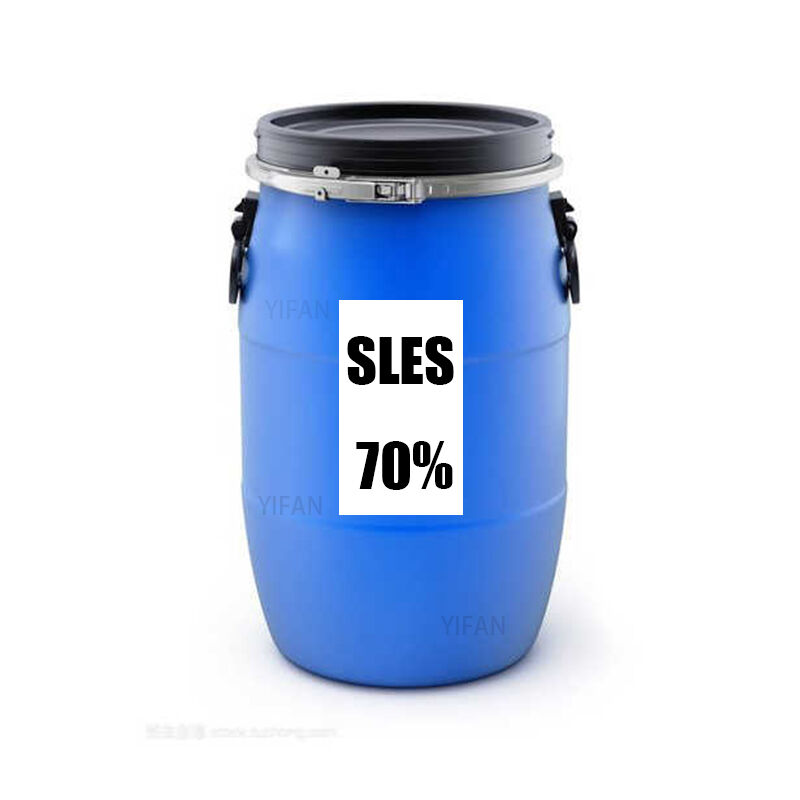 Shampoo Foaming Agent Detergent Raw Material Sles 70% Texapon N70 Sles ...