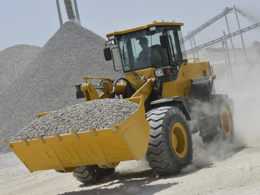 Versatile Lg946 Wheel Loader With Grass Fork Attachment For Landscaping ...