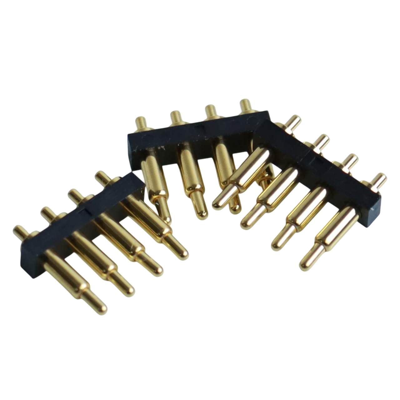 Custom Length 2.54mm Pogo Pin Dip Brass Spring Loaded Magnetic Cable ...