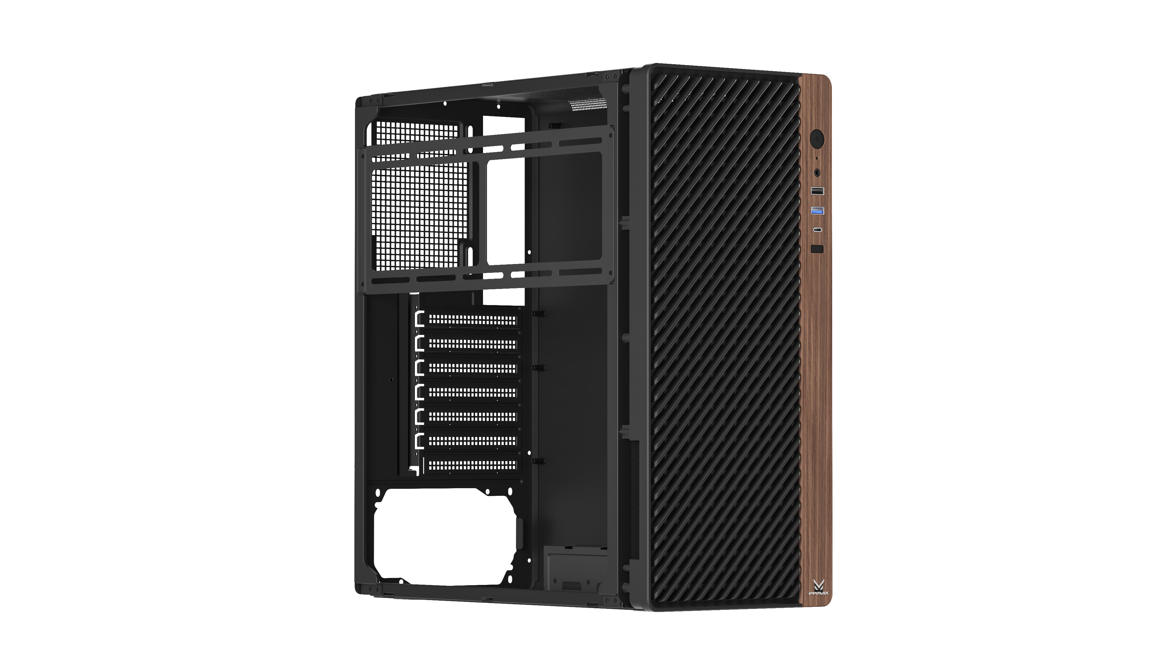 Fpmax Atx Case With Modern Minimalist Design, Enhanced Airflow, And ...