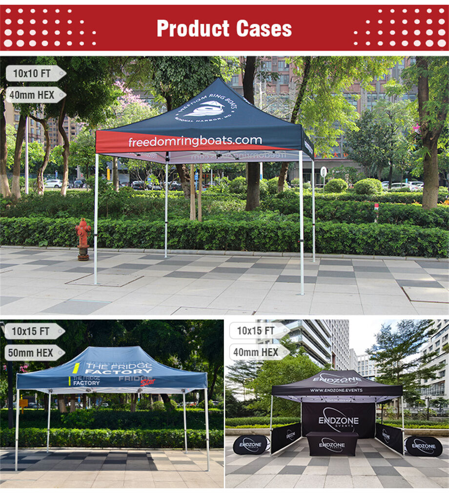 Supplier Custom Size Aluminum Frame 10 X 20 10 X 30 Trade Show Tent ...
