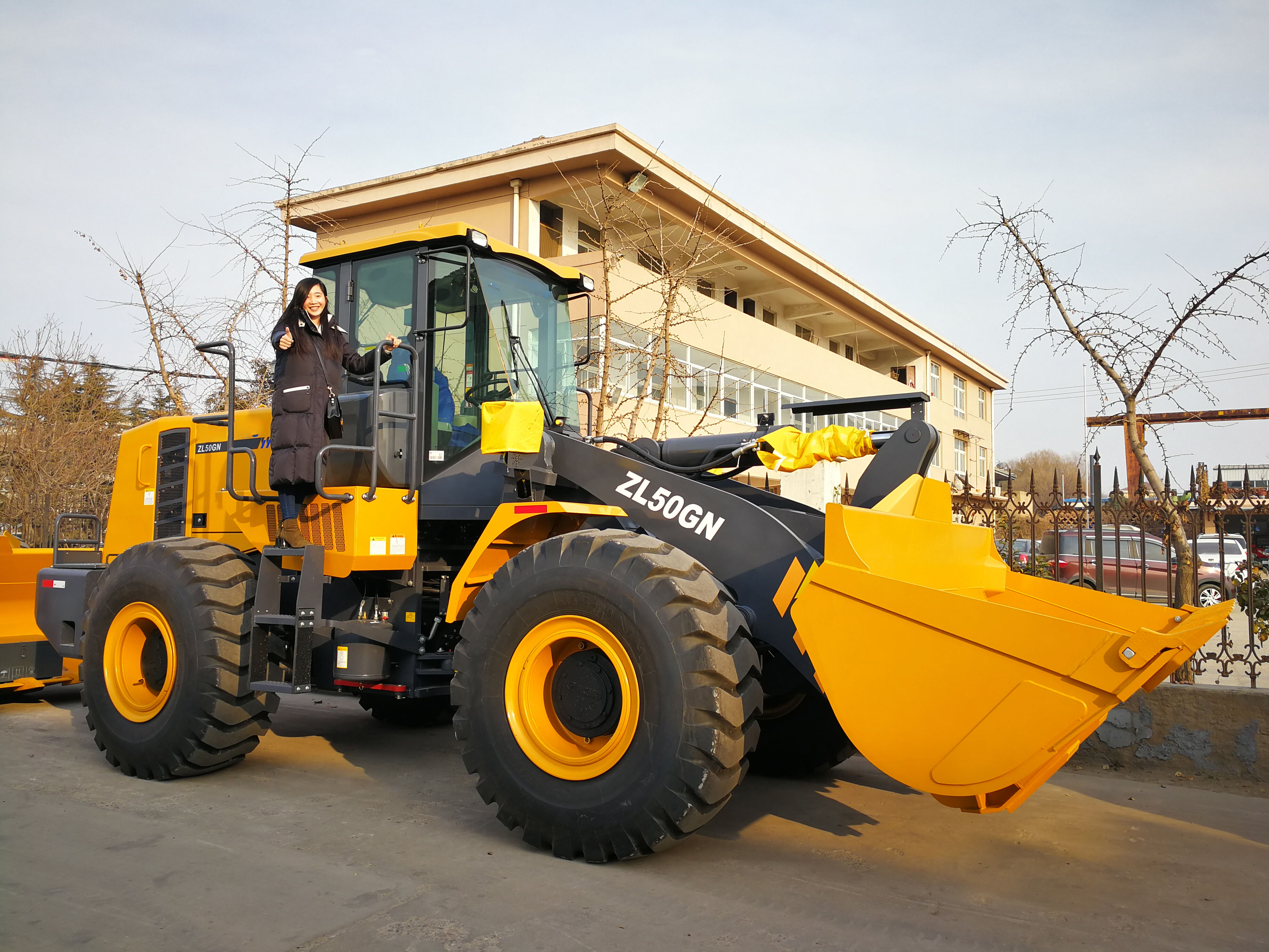Chinese Top Manufacture Pay Loader 5ton Wheel Loader Zl50gn Brand New ...