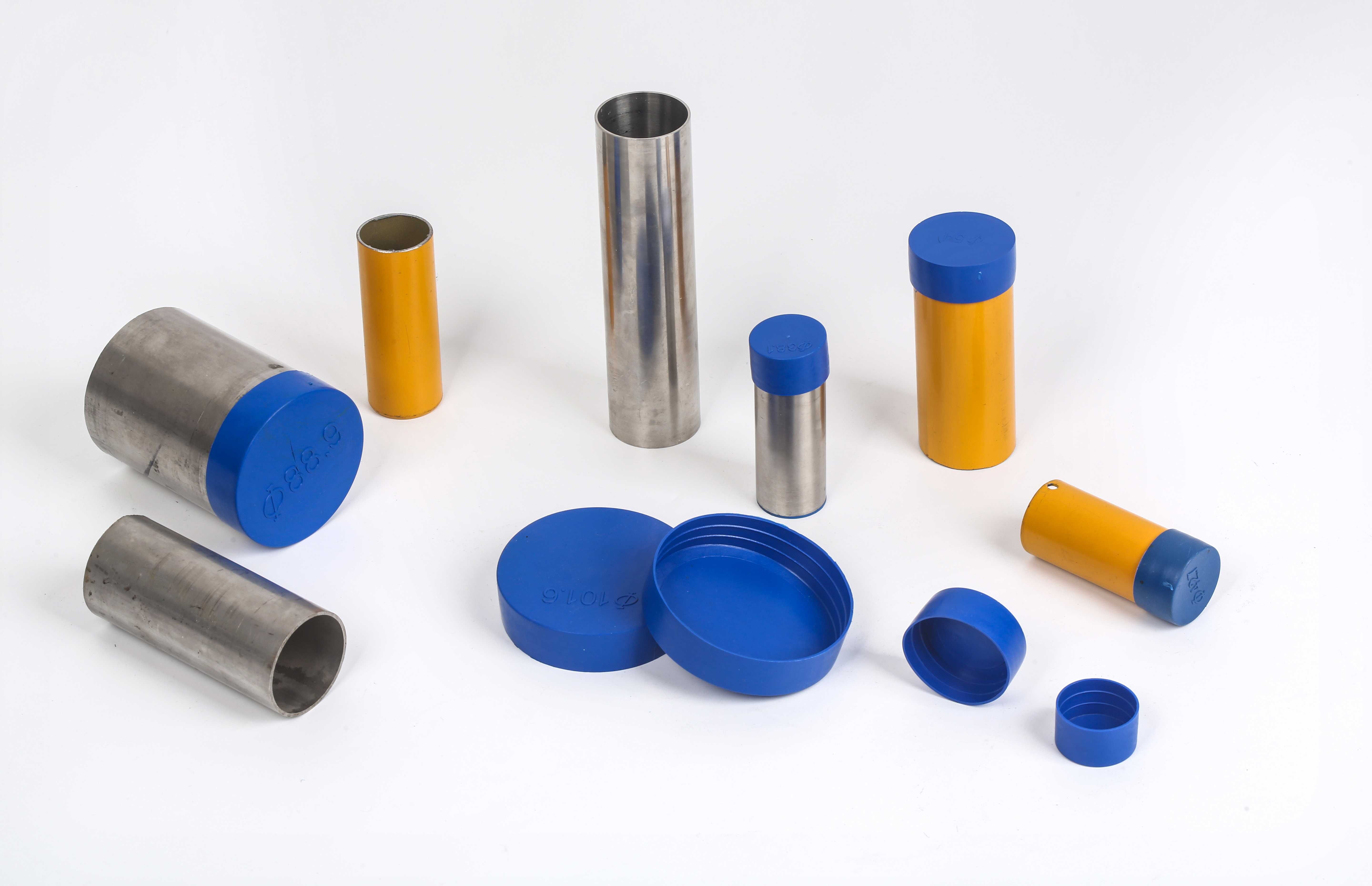 Waterproof Slotted External Thread Sealing Plug Cap Pe Round End Caps ...