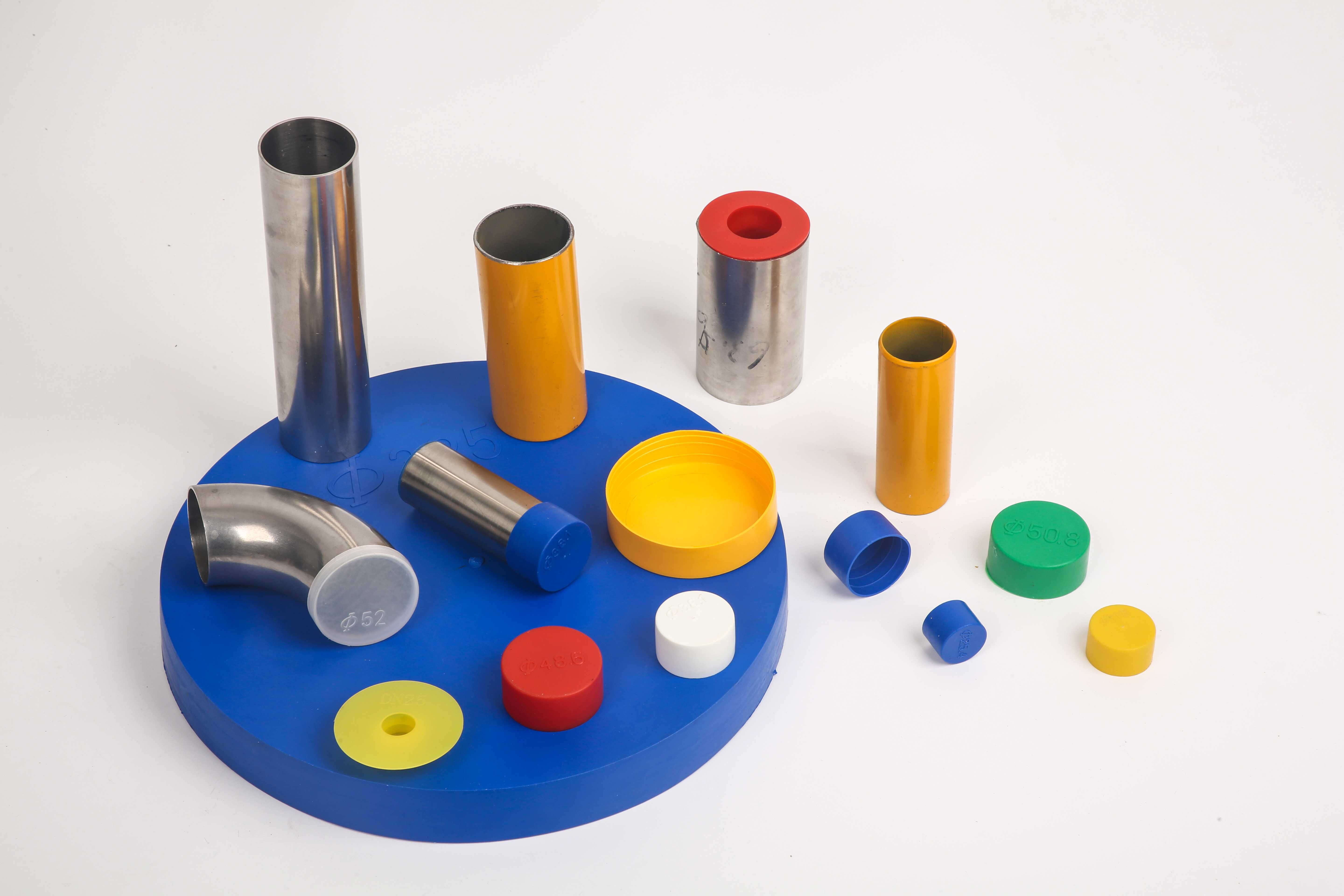 Waterproof Slotted External Thread Sealing Plug Cap Pe Round End Caps ...