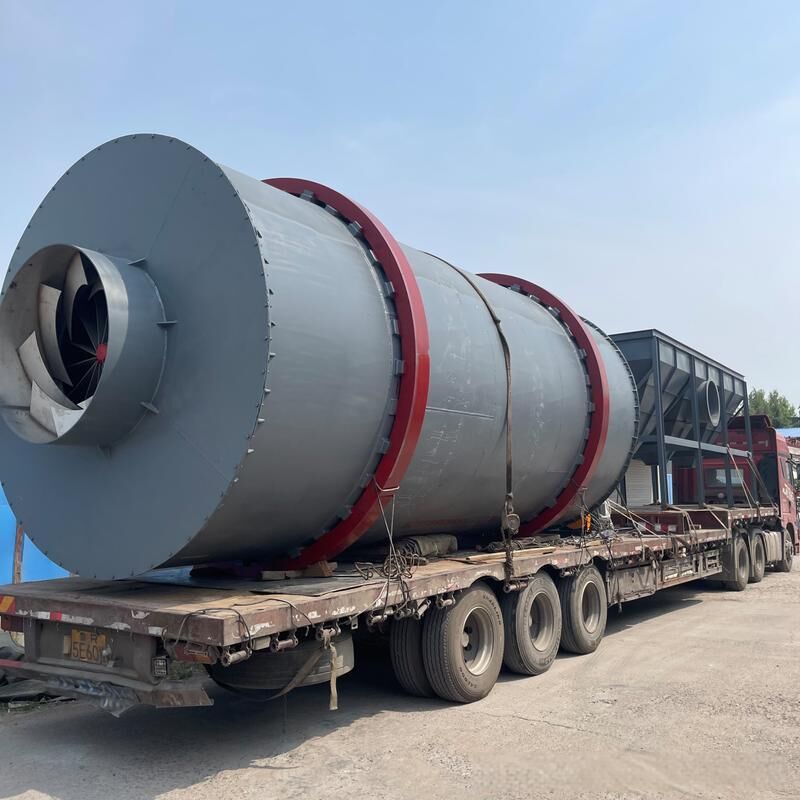 Sand Rotary Dryer Machine Production Line For River Sand Yellow Sand ...