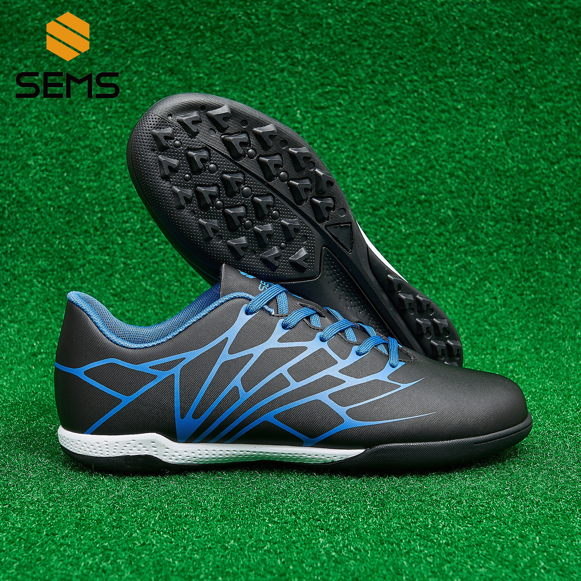 Sems 12559-a Men's Women's Kid's Outdoor Football Shoes, All Terrain ...