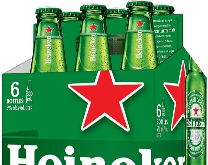 Heineken Beer Alcoholic Percentage 5% -heineken Premium Lager 24 X ...