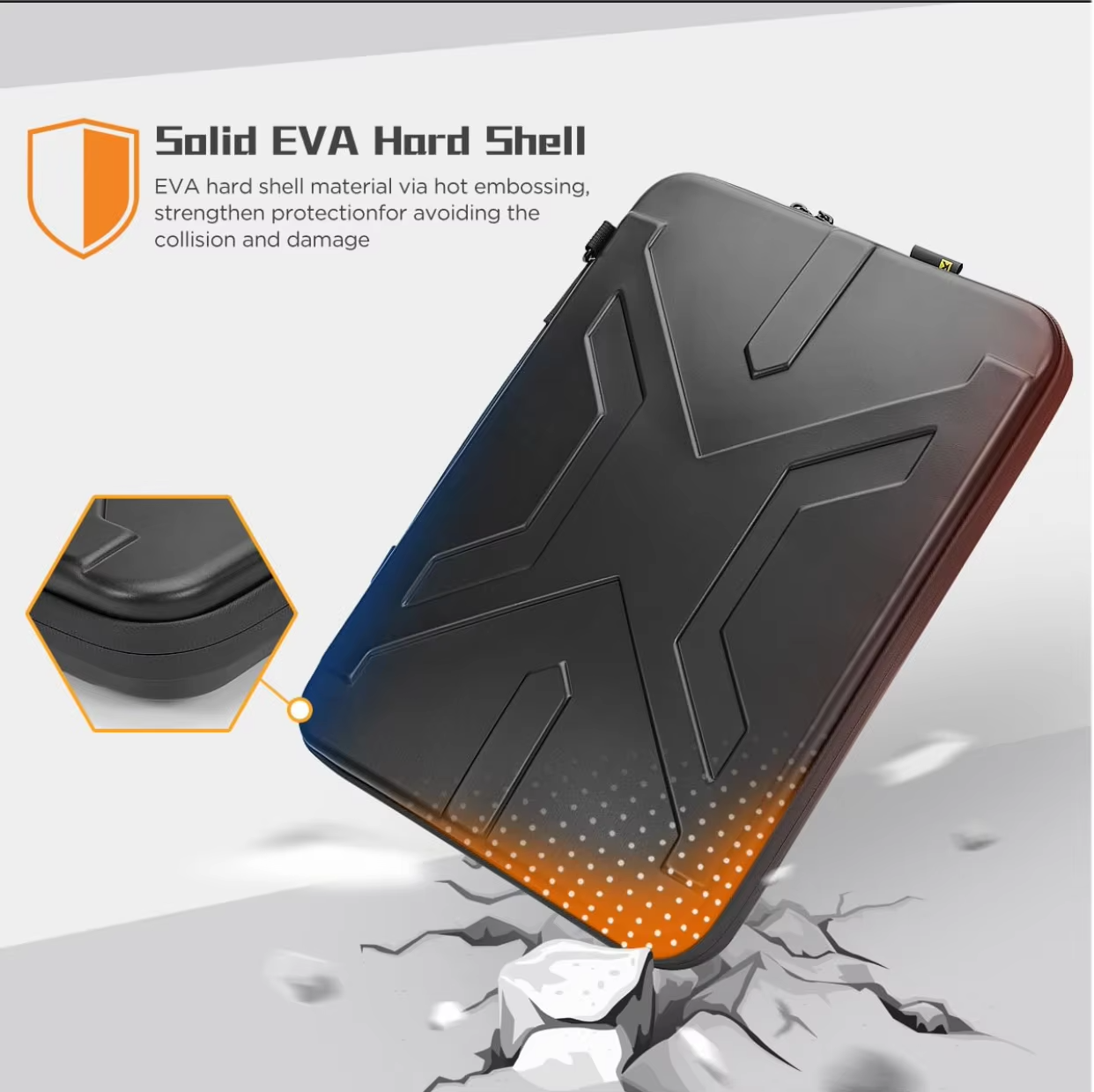 Custom Eva Hard Shell Protection Student Business Laptop Tool Storage ...