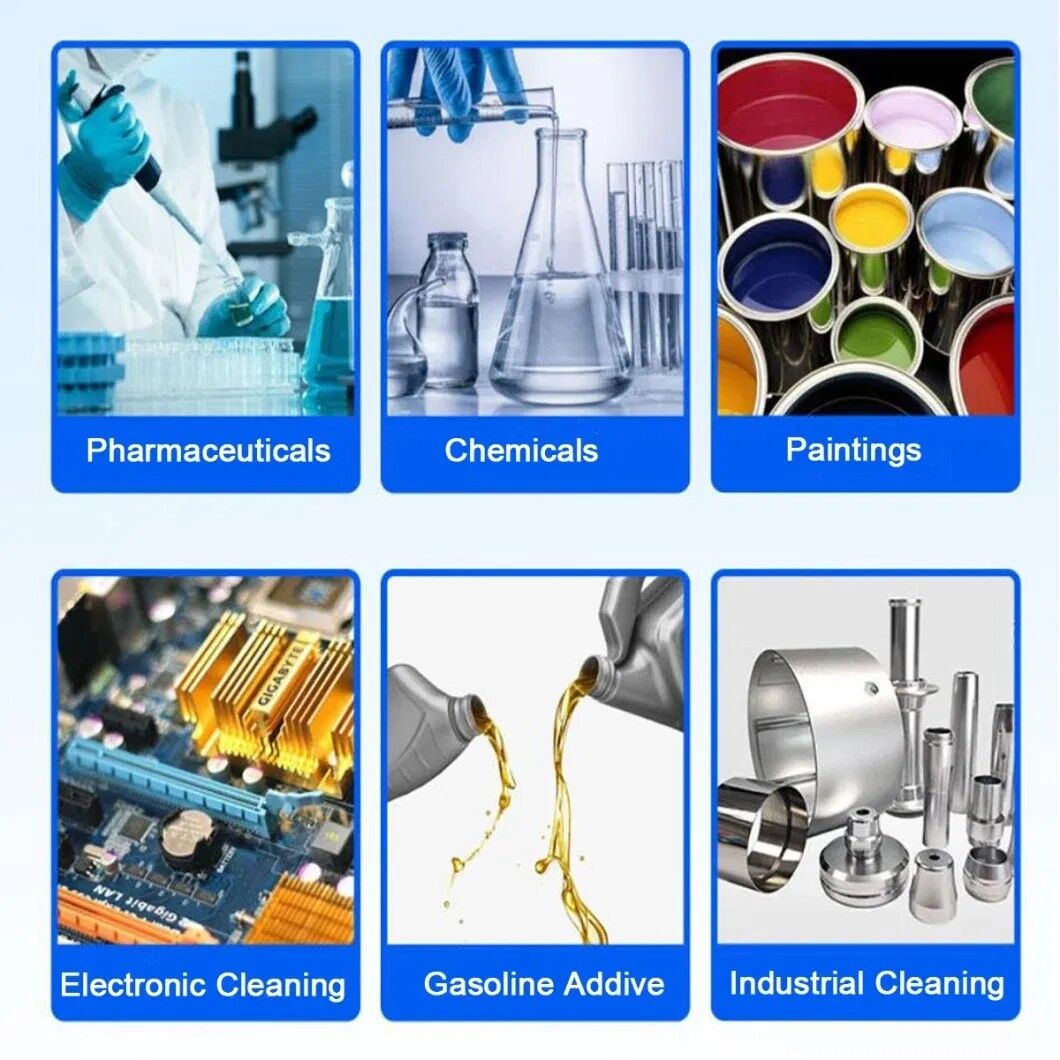 Methanol Methyl Alcohol 99.9% Industrial Grade Clear Colorless Liquid ...