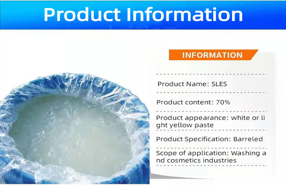 Factory Low Price Detergent Raw Materials Chemical Price Sles 70 Sodium ...