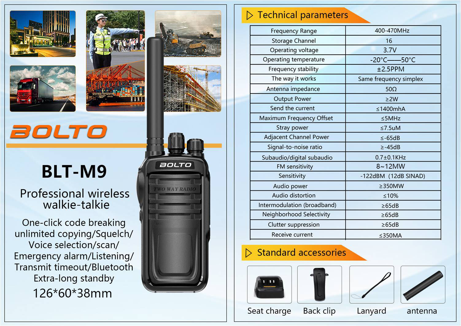 3w Walkie-talkie Penetrating Strong Analog Walkie-talkie - China ...
