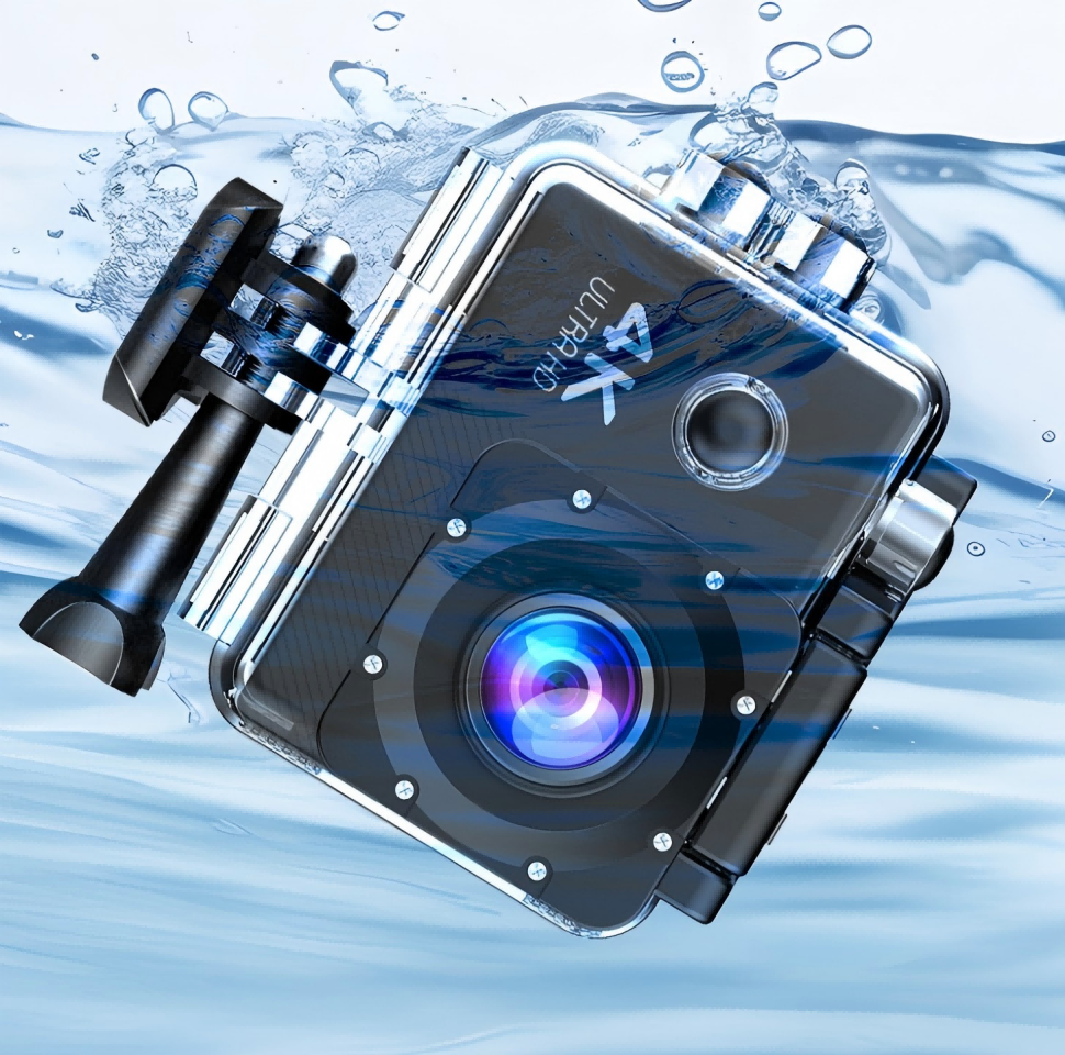 Woo 4k Sports Camera Stabilized Mini Self-propelled Motorcycle ...