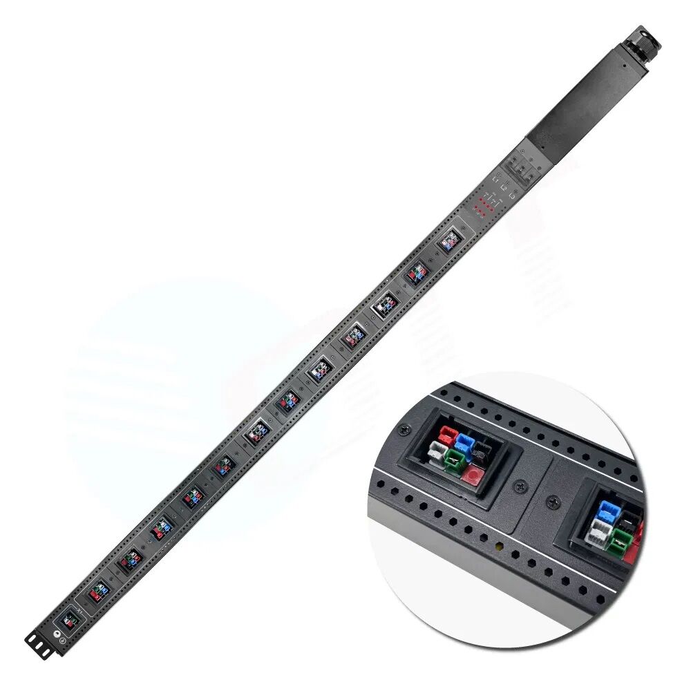 New S21 T21 Pdu Rack Mount 3 Phase Pa33 Pa34 With 125a Breaker ...