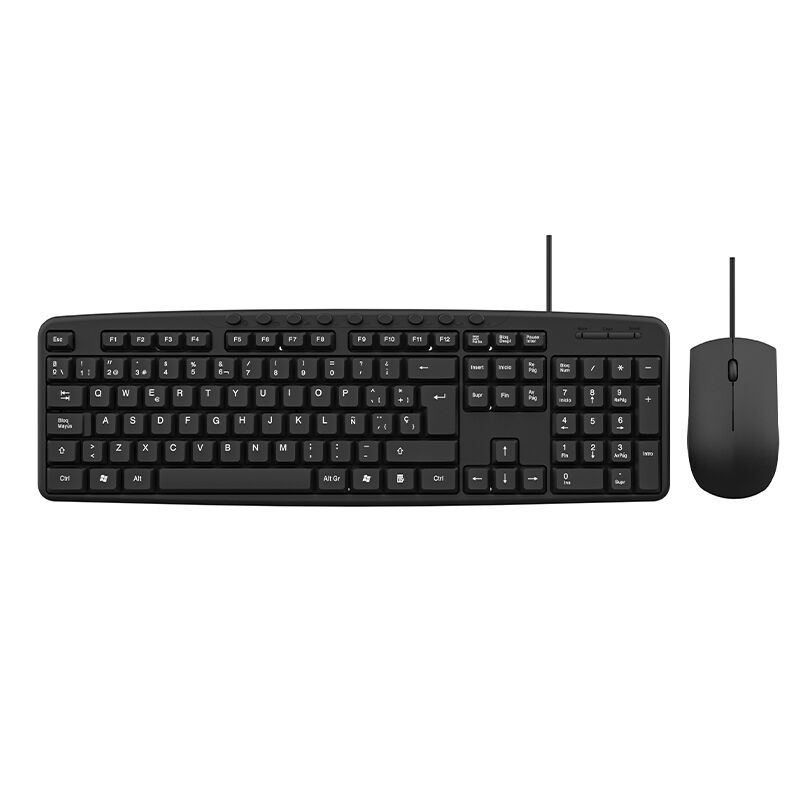 Wired Keyboard And Mouse Combo For Windows, Optical Wired Mouse, Full ...