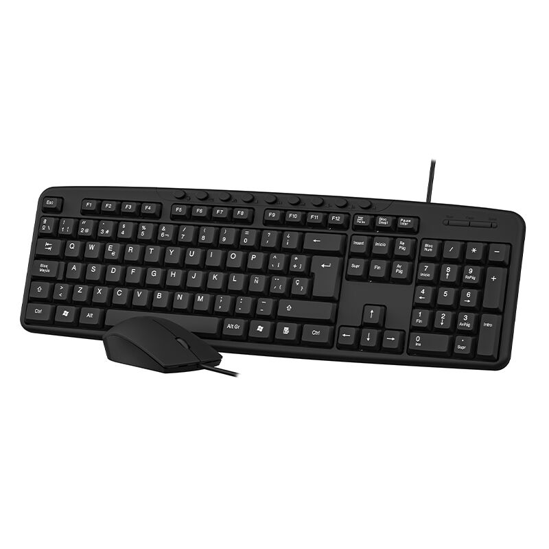 Wired Keyboard And Mouse Combo For Windows, Optical Wired Mouse, Full ...