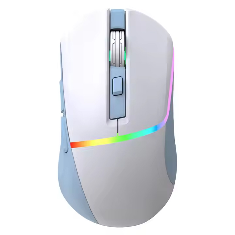 Cheap 2.4g Wireless Bluetooth Wired Three-mode Lightweight Gaming Mouse ...