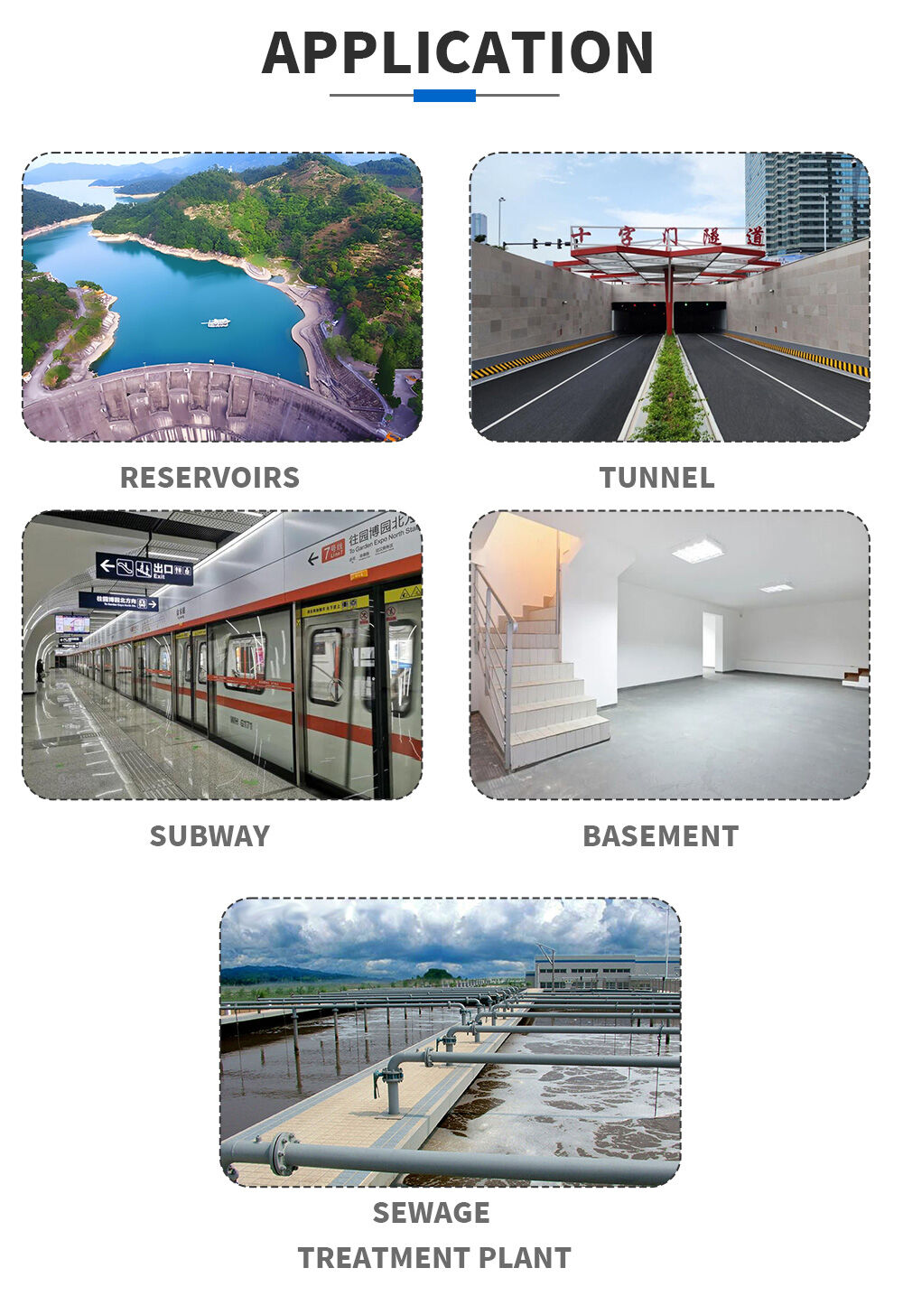 High-quality Construction Waterproofing Materials In The Buried / Back ...