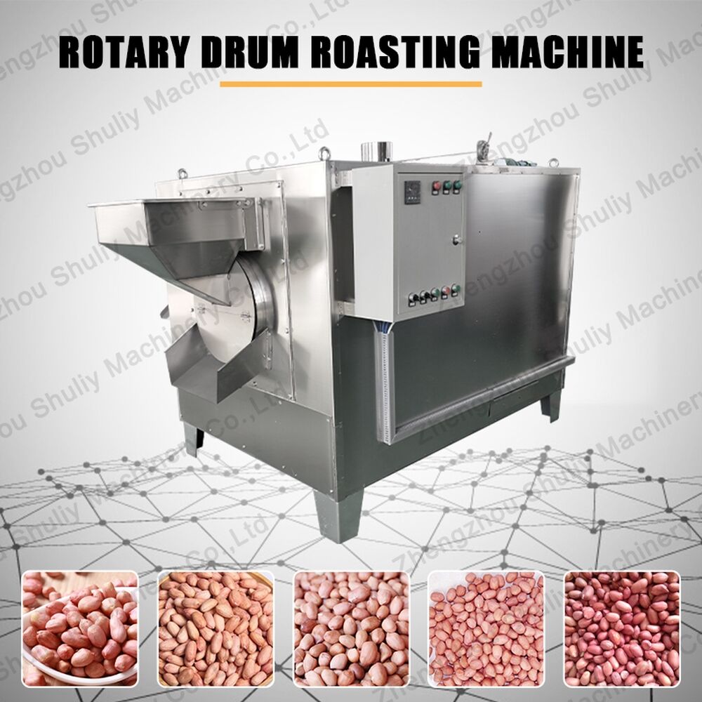 Widely Use Peanut Roaster Machine / Roasted Nuts Machine / Sesame Seed ...