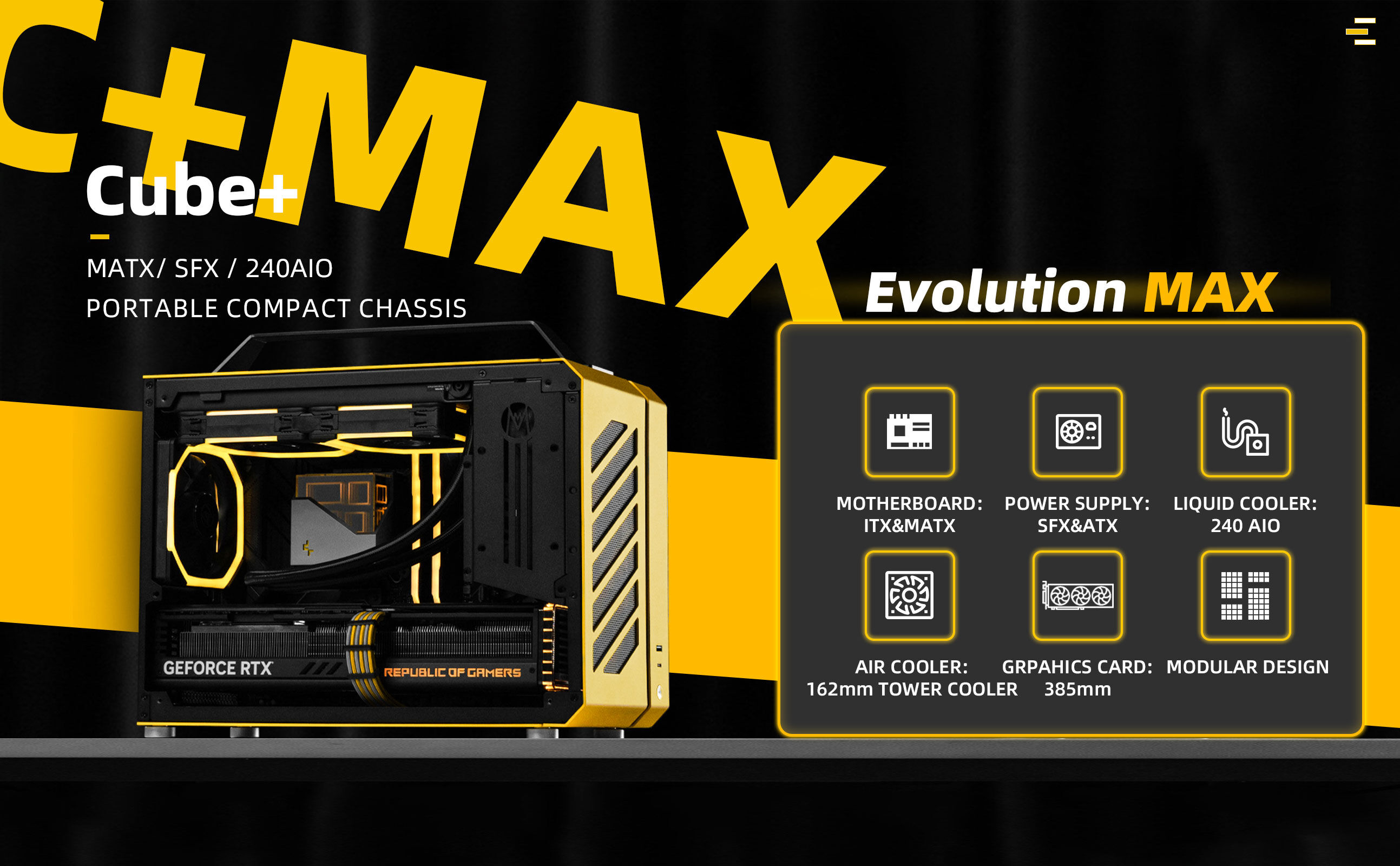 Mechanic Master Cool Cube Cmax - China Wholesale Pc Case from Mechanic (Shanghai) Technology Co ...