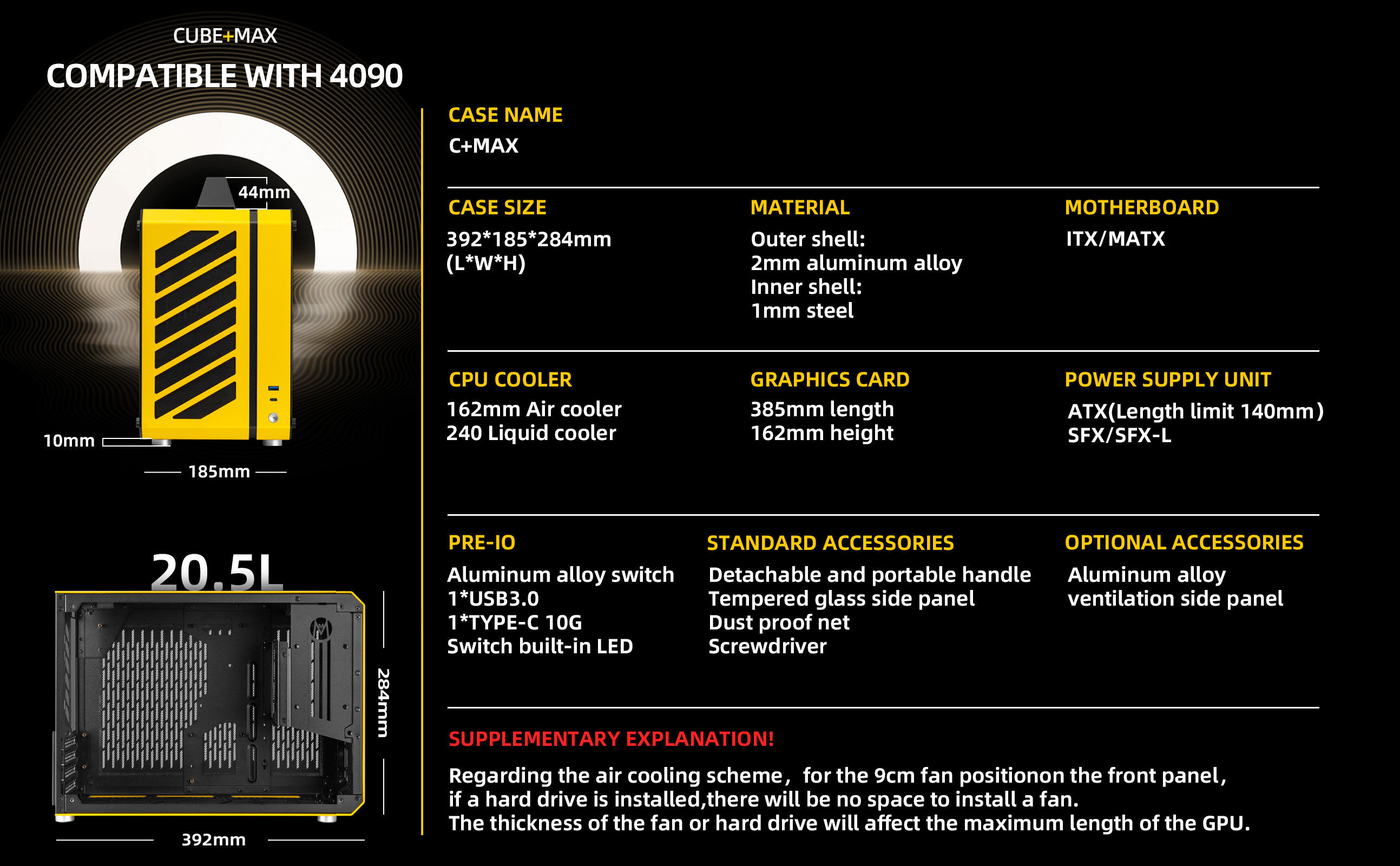 Mechanic Master Cool Cube Cmax - China Wholesale Pc Case from Mechanic ...