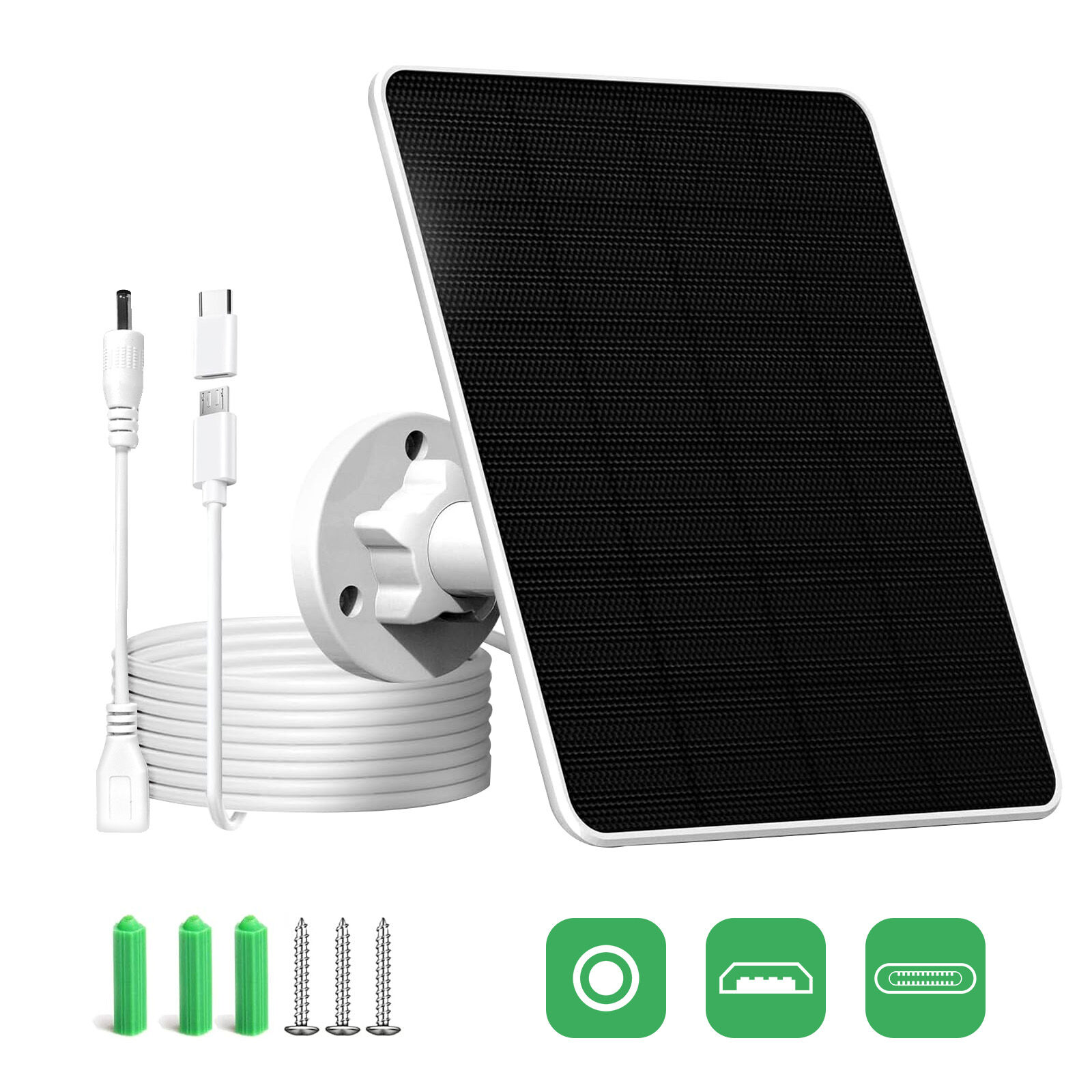 Portable Solar Charger With Etfe High Efficiency Solar Panel Usb ...