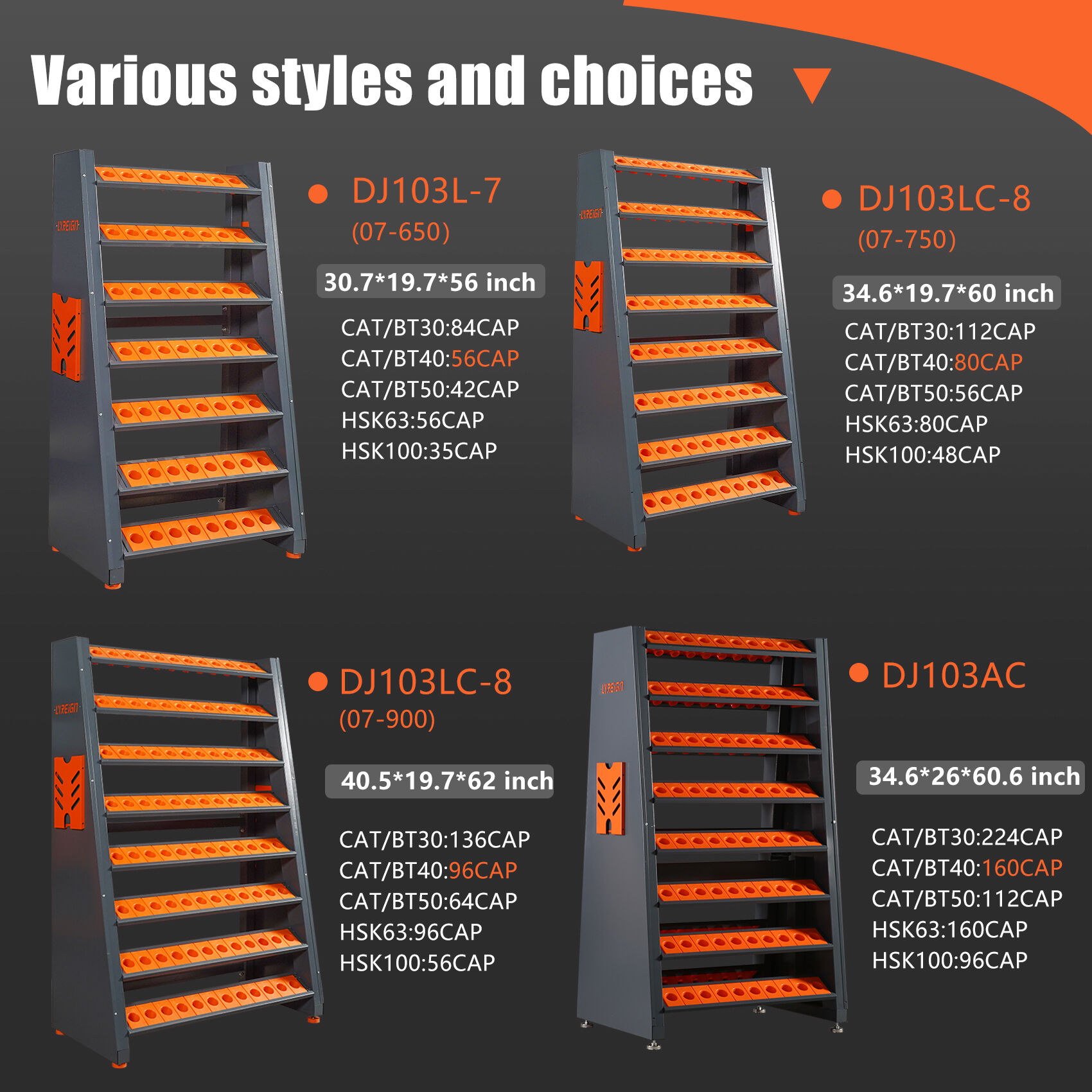 Cnc Tool Storage Rack Tool Storage Large Capacity Cat40/50 Sturdy And ...