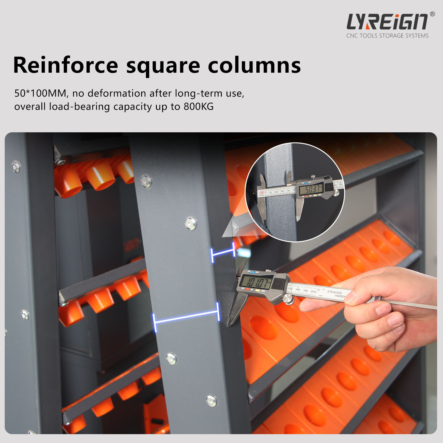 Cnc Tool Storage Rack Tool Storage Large Capacity Cat40/50 Sturdy And ...