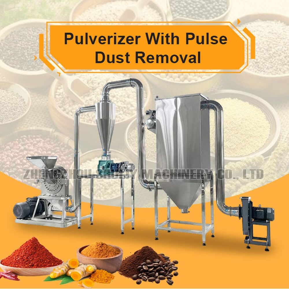 Stainless Steel Superfine Powder Grain Soybean Mill Grinding Machine ...