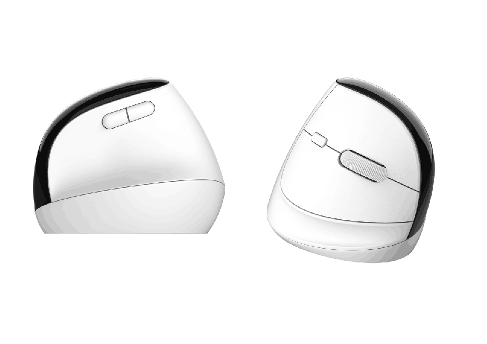 Vertical Wireless Mouse, Super Mini Ergonomic Mouse For Small Hands ...