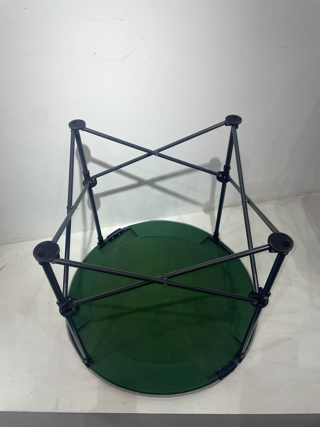 Outdoor Folding Round Camping Table Gear With Easy Carry Bag For Hiking ...