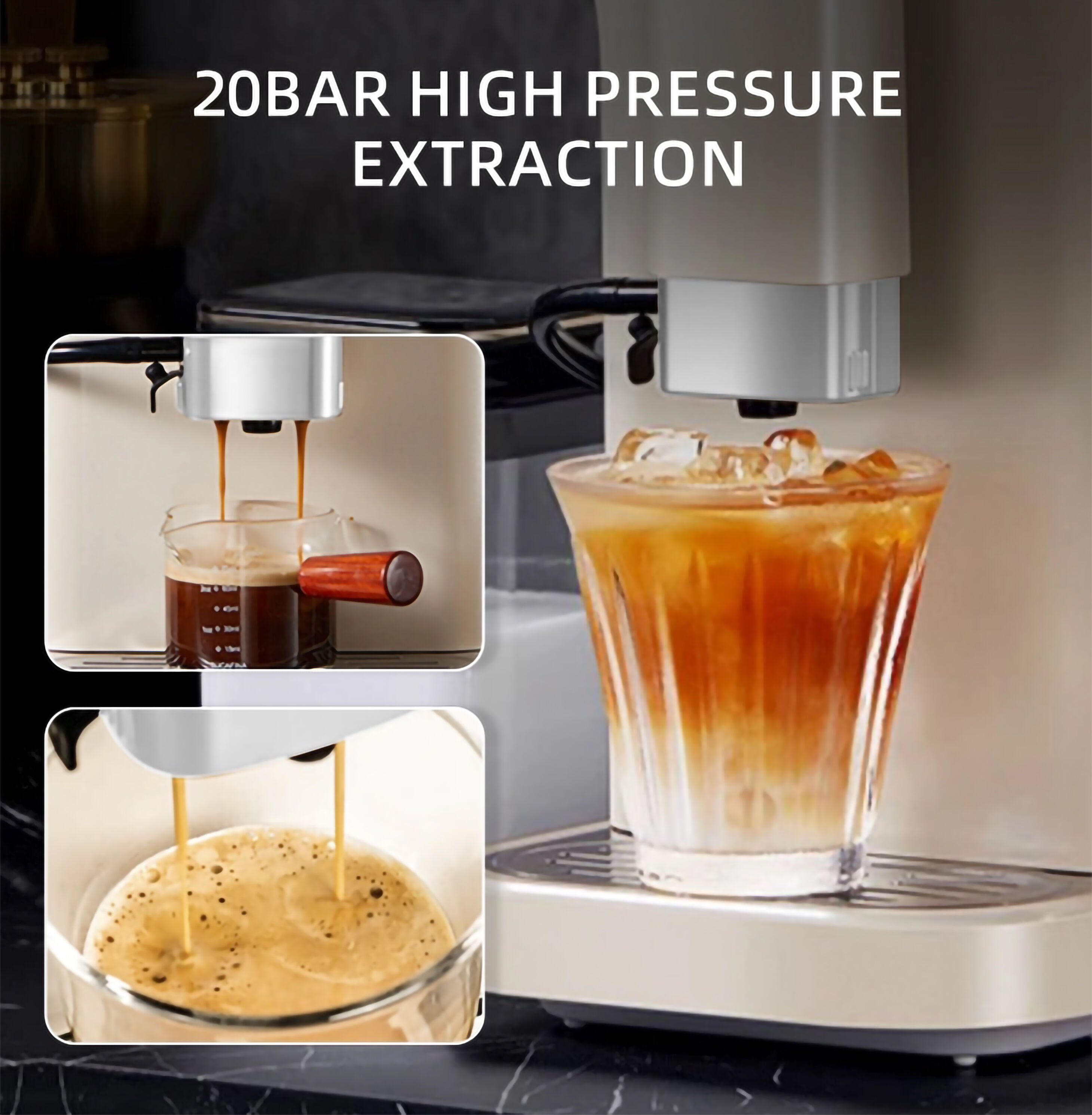Boee All-in-one Coffee Machine Home Office Electric Convenient Fully ...