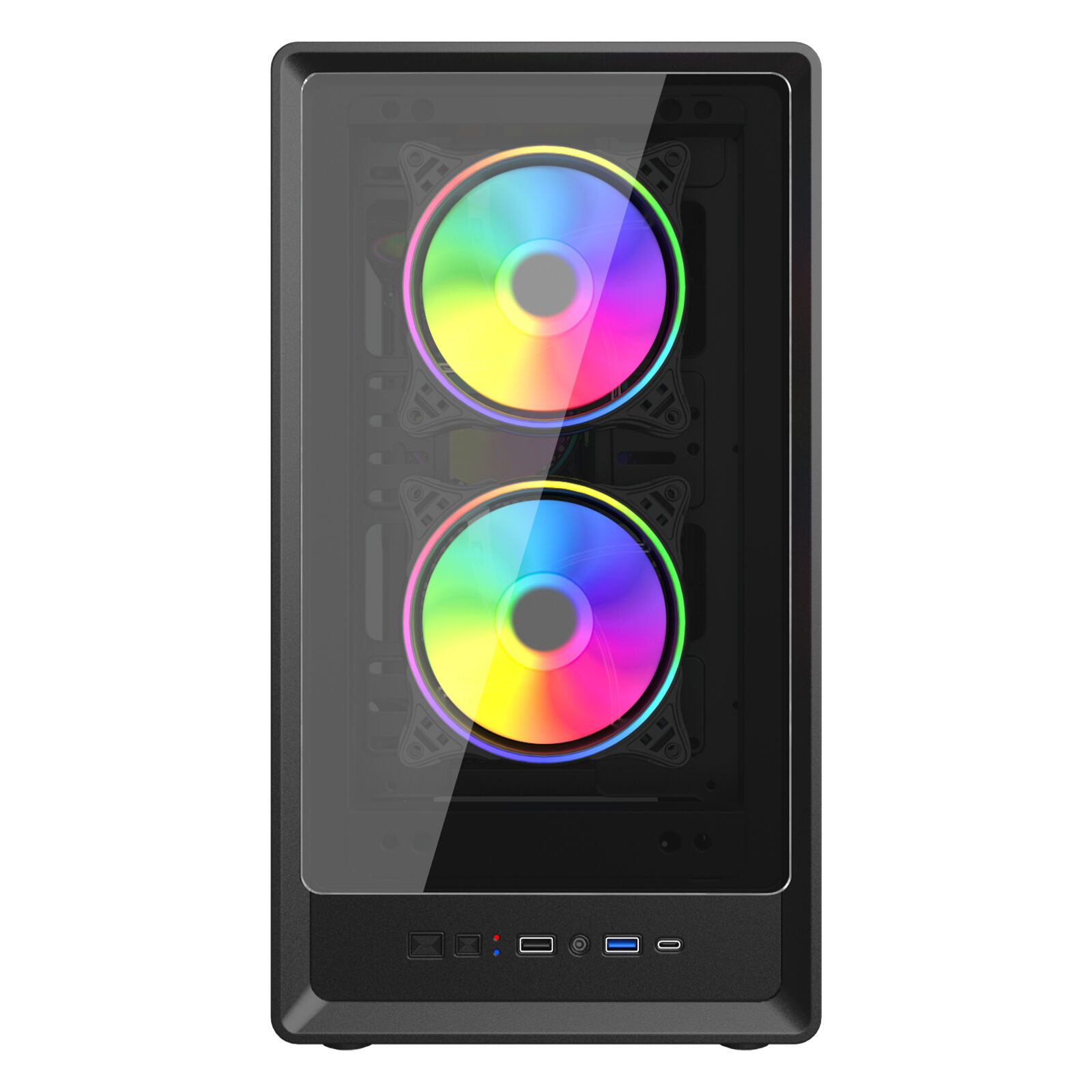 2025 Odm Gaming Pc Case With Curve Edge Design And Type C X 1 Computer ...