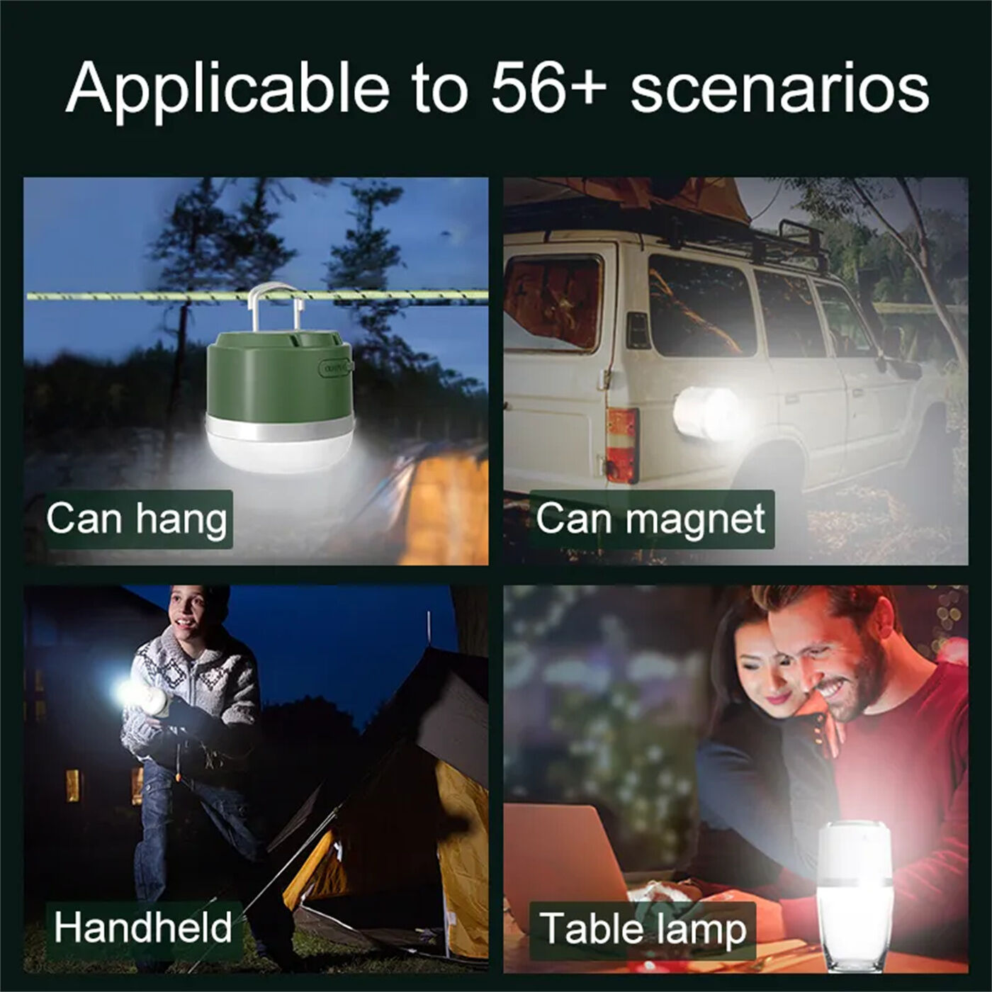 5000mah Rechargeable Camping Light - Usb-c Fast Charge & 1000lm ...